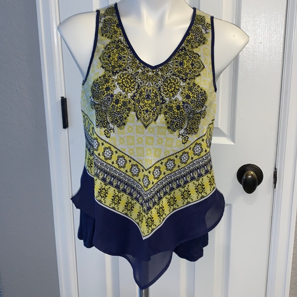Iz Byer | Tops | Nwot Iz Byer Bohemian Inspired Knit Lined Blouse Sz S ...